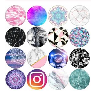 brackets marble pops phone holder round pocket socket expand stand and ...